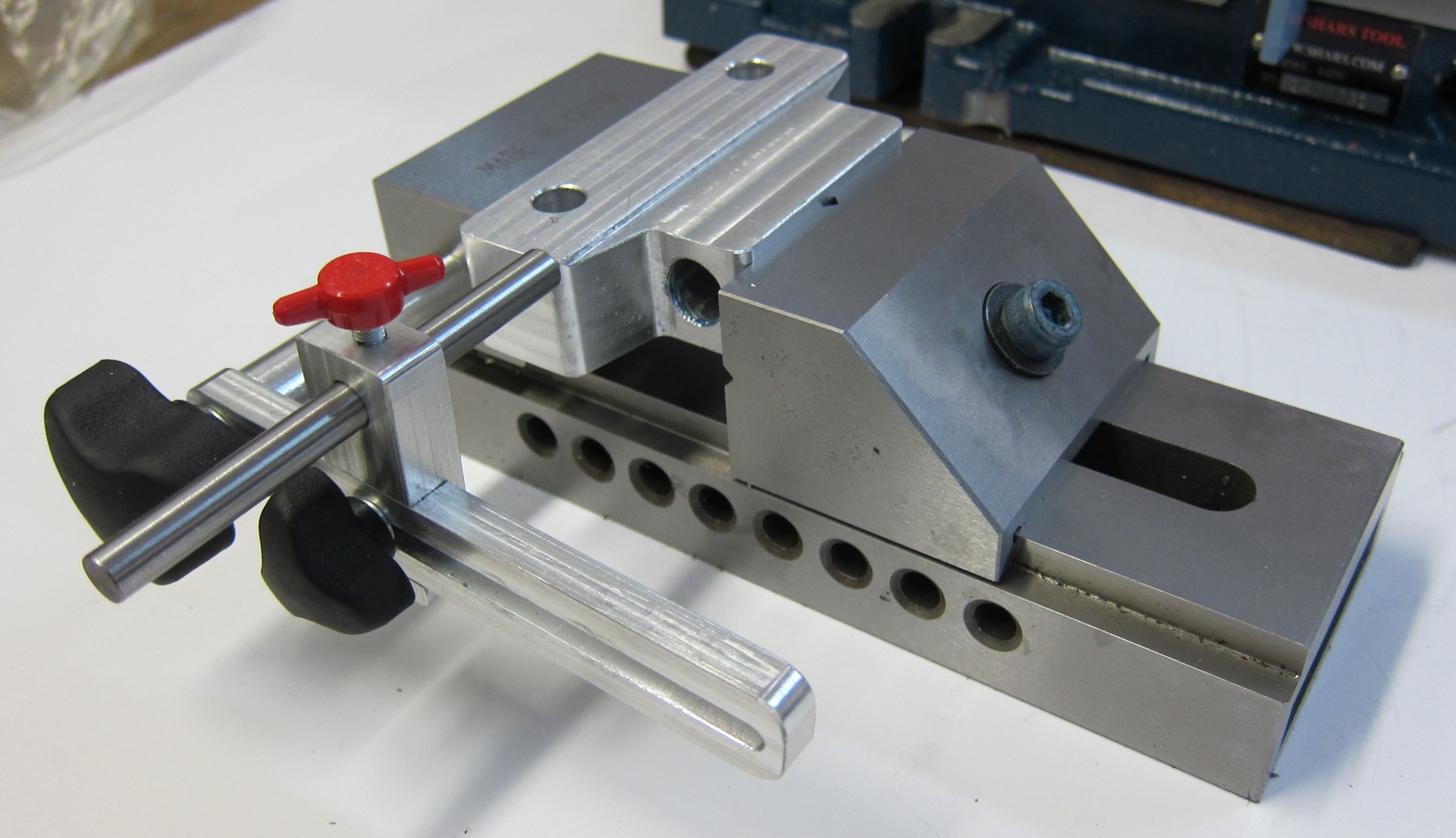 Rapid Adjusting 6-inch Machine Vise Work Stop | esarworks