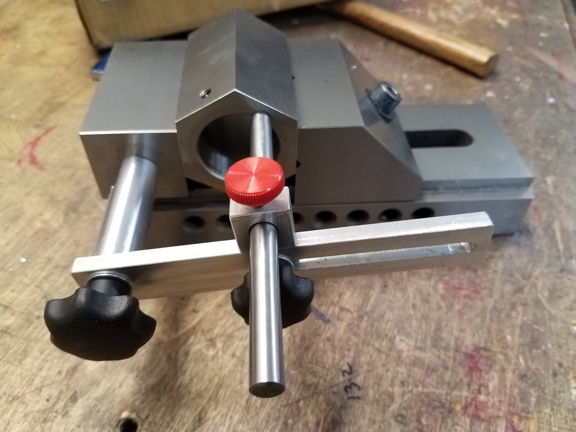 Rapid Adjusting 6-inch Machine Vise Work Stop | esarworks