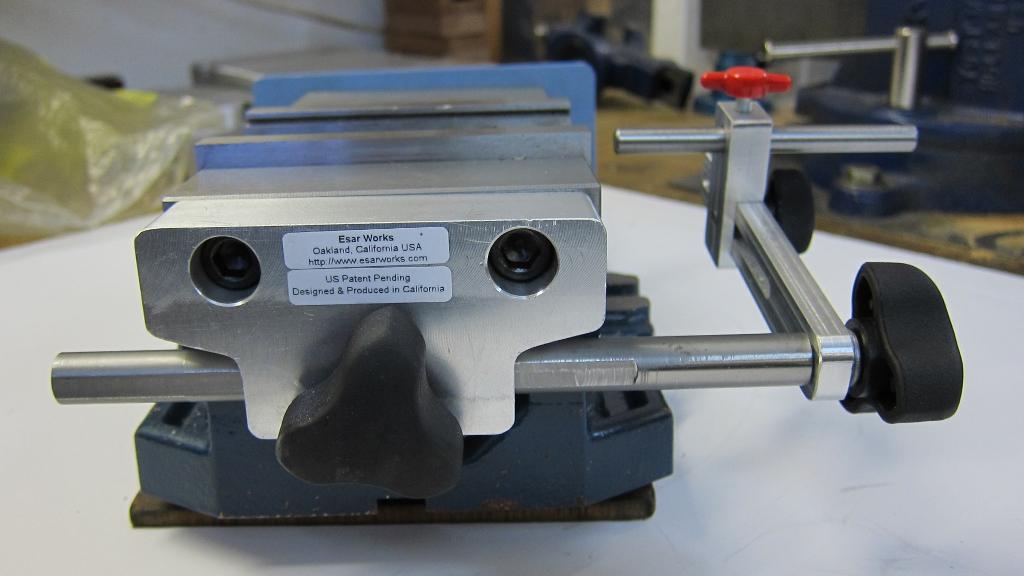 Rapid Adjusting 4-inch Machine Vise Work Stop | esarworks